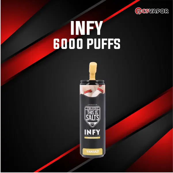 Infy 6000 Puff พอตใช้แล้วทิ้ง 6000 คำ ราคาถูก พร้อมส่ง